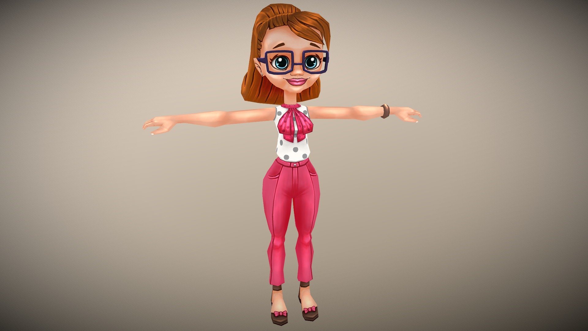 Girl - 3D model by Zzboy [f9c52a2] - Sketchfab