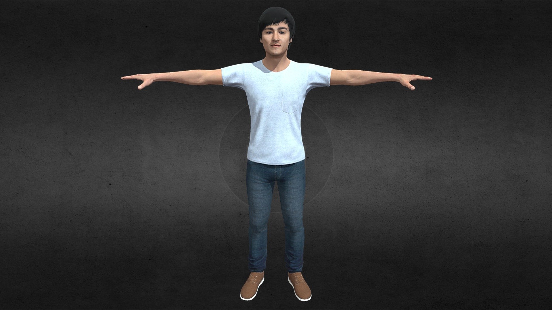 Bruce Lee Avatar - 3D model by Jasnoor Singh🔺 (@jasnoor.harry) [f9c5ad4 ...