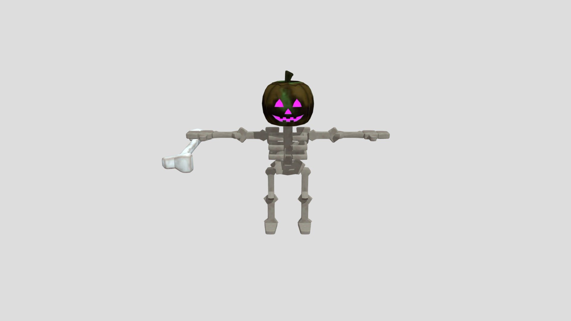 Rec room Miniboss pumpkin no string - Download Free 3D model by Romeo ...
