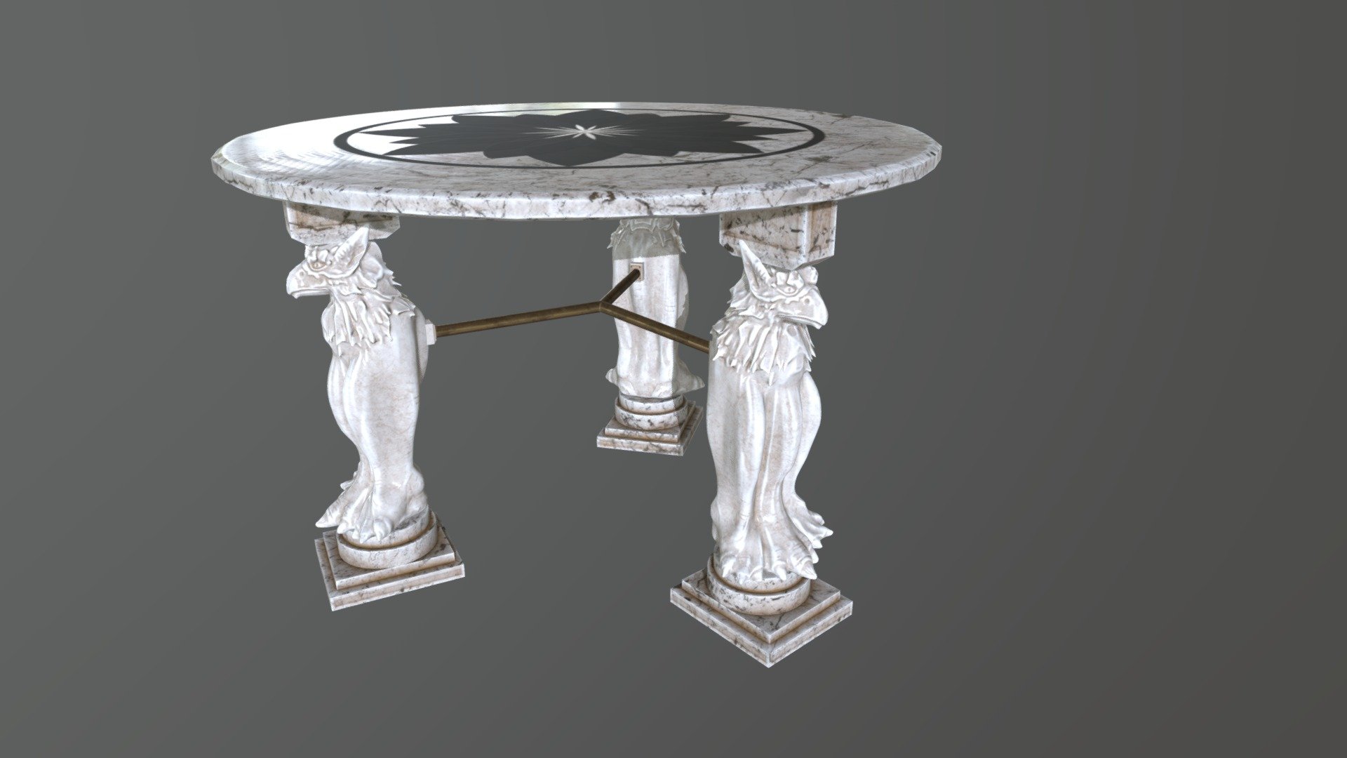 Roman Table - 3D model by Netharik [f9c78b6] - Sketchfab