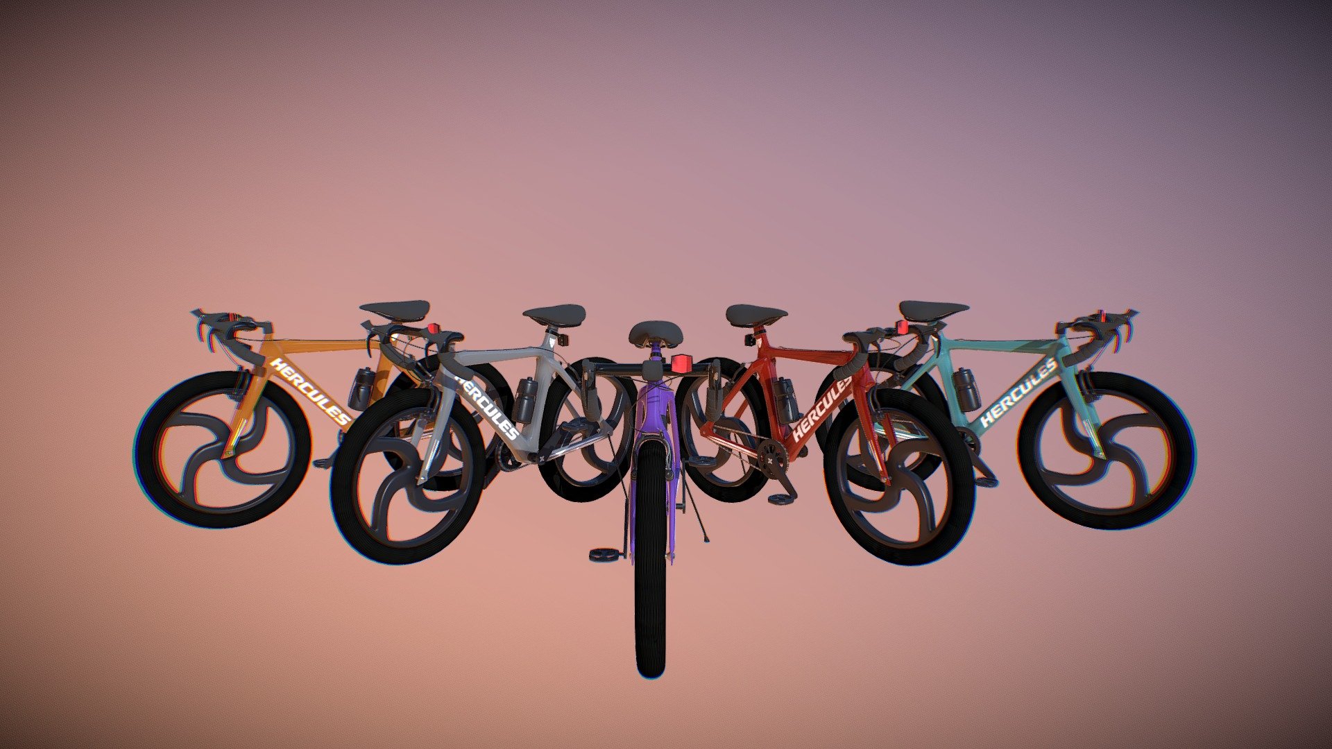 Mountain Bicycle - Buy Royalty Free 3D model by wingstech.3d [f9c8302 ...
