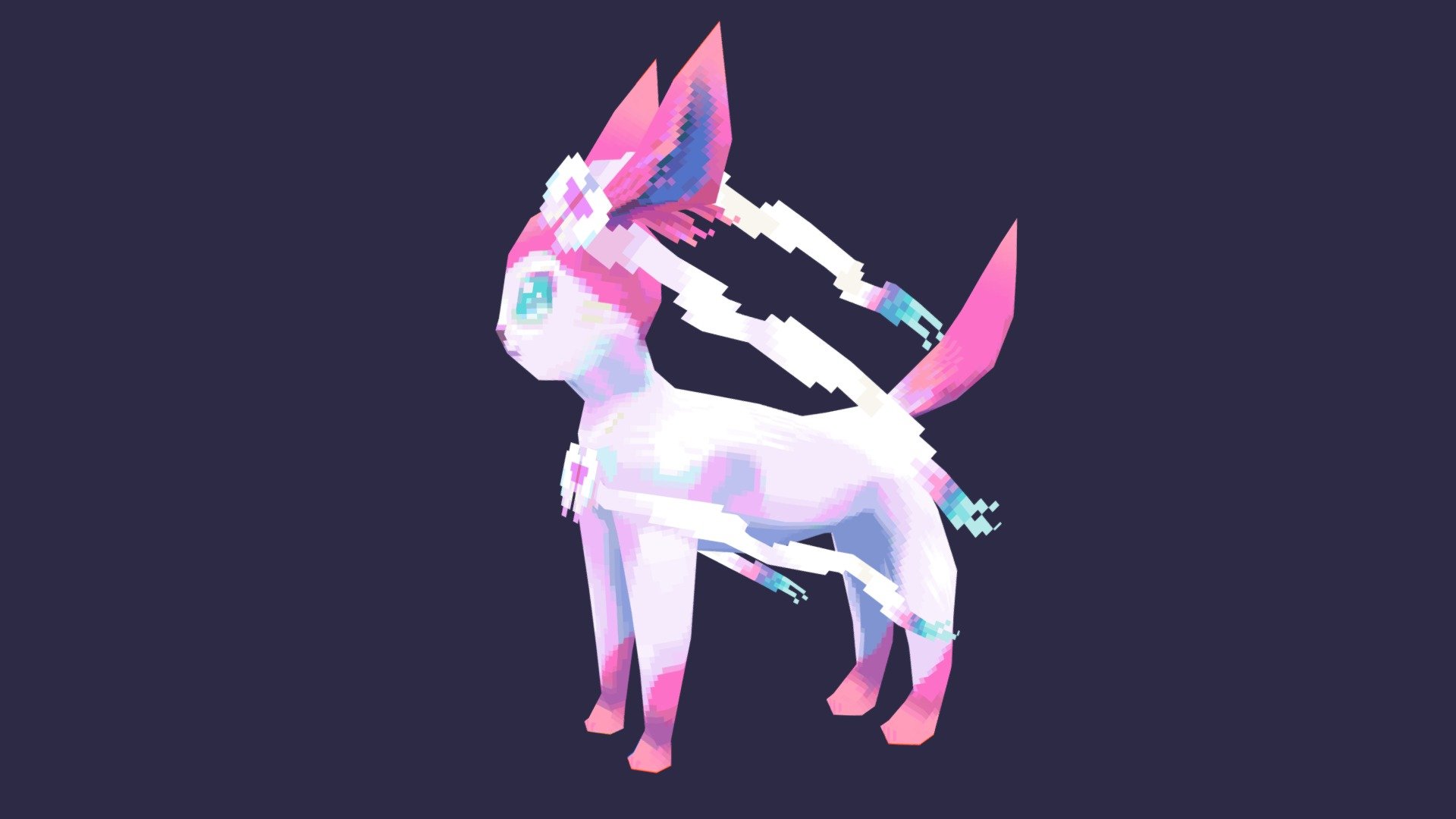 Sylveon - 3D model by Campestral [f9c84af] - Sketchfab