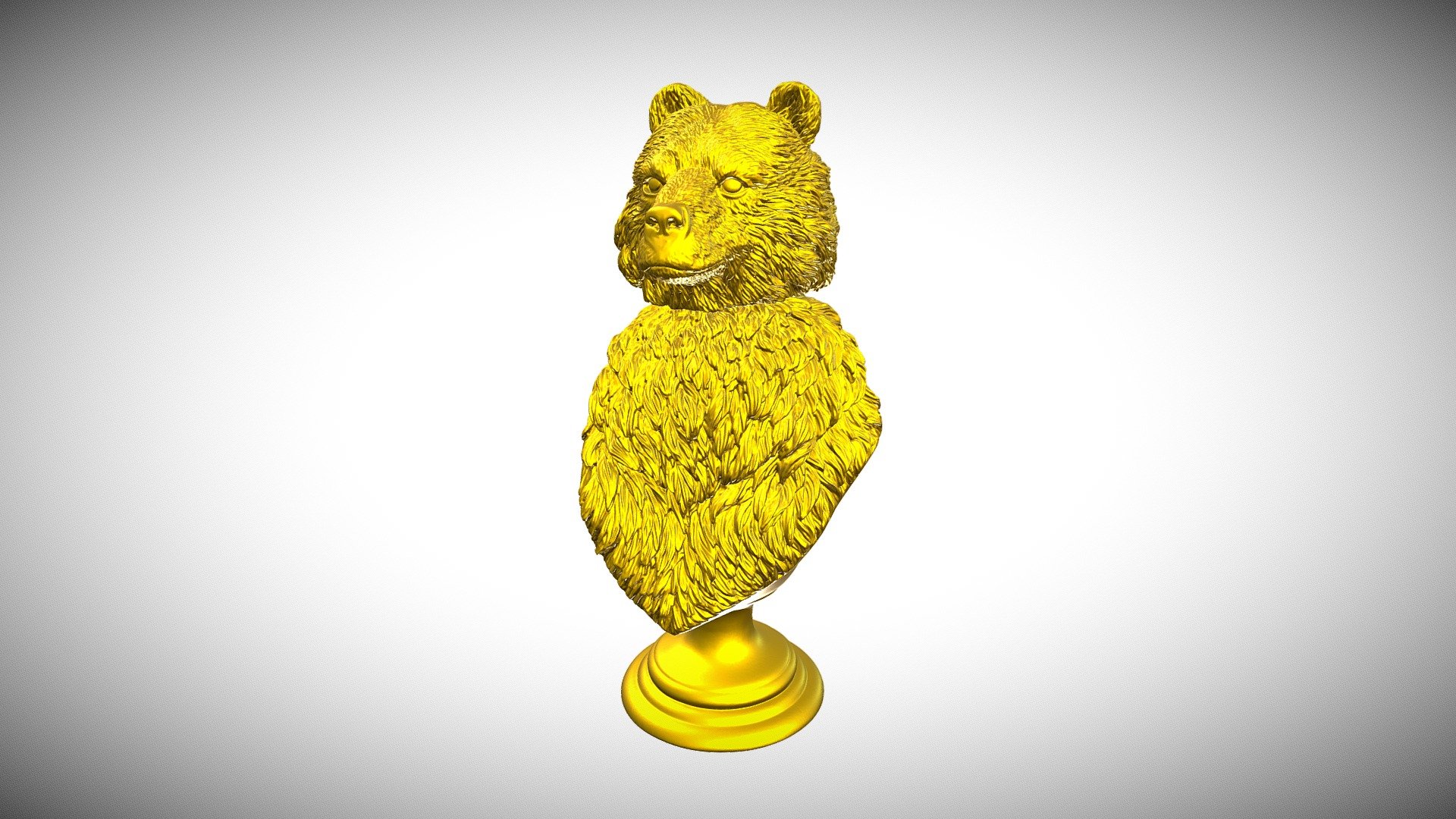 Wojtek syrian brown bear - Download Free 3D model by thunk3d.scanner ...