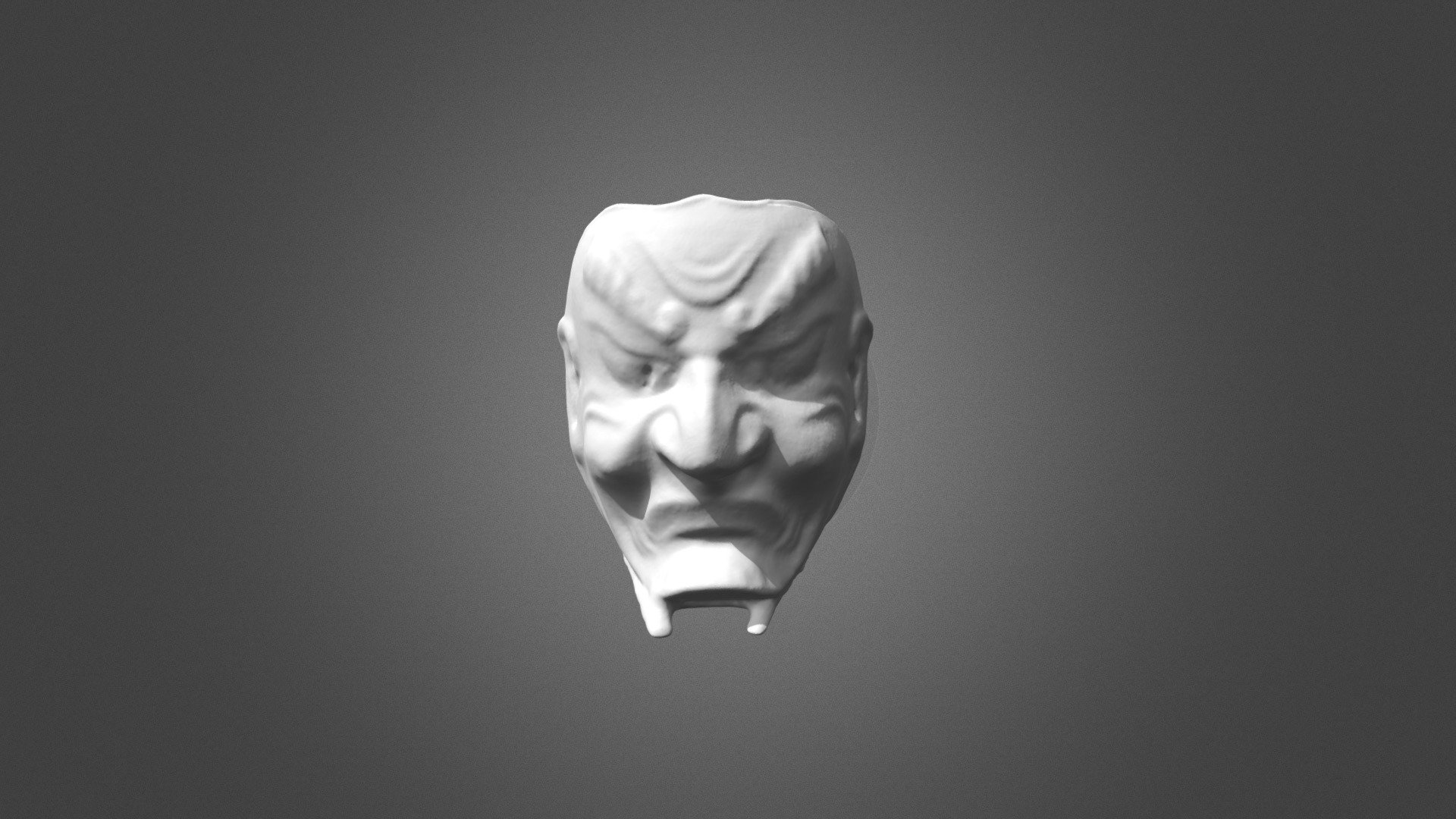 MASK Mesh No Texture by POP (obj) - Download Free 3D model by Revopoint ...