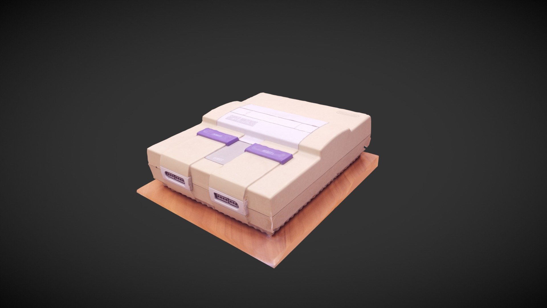 Snes - Buy Royalty Free 3D model by joshopel [f9cabd9] - Sketchfab Store