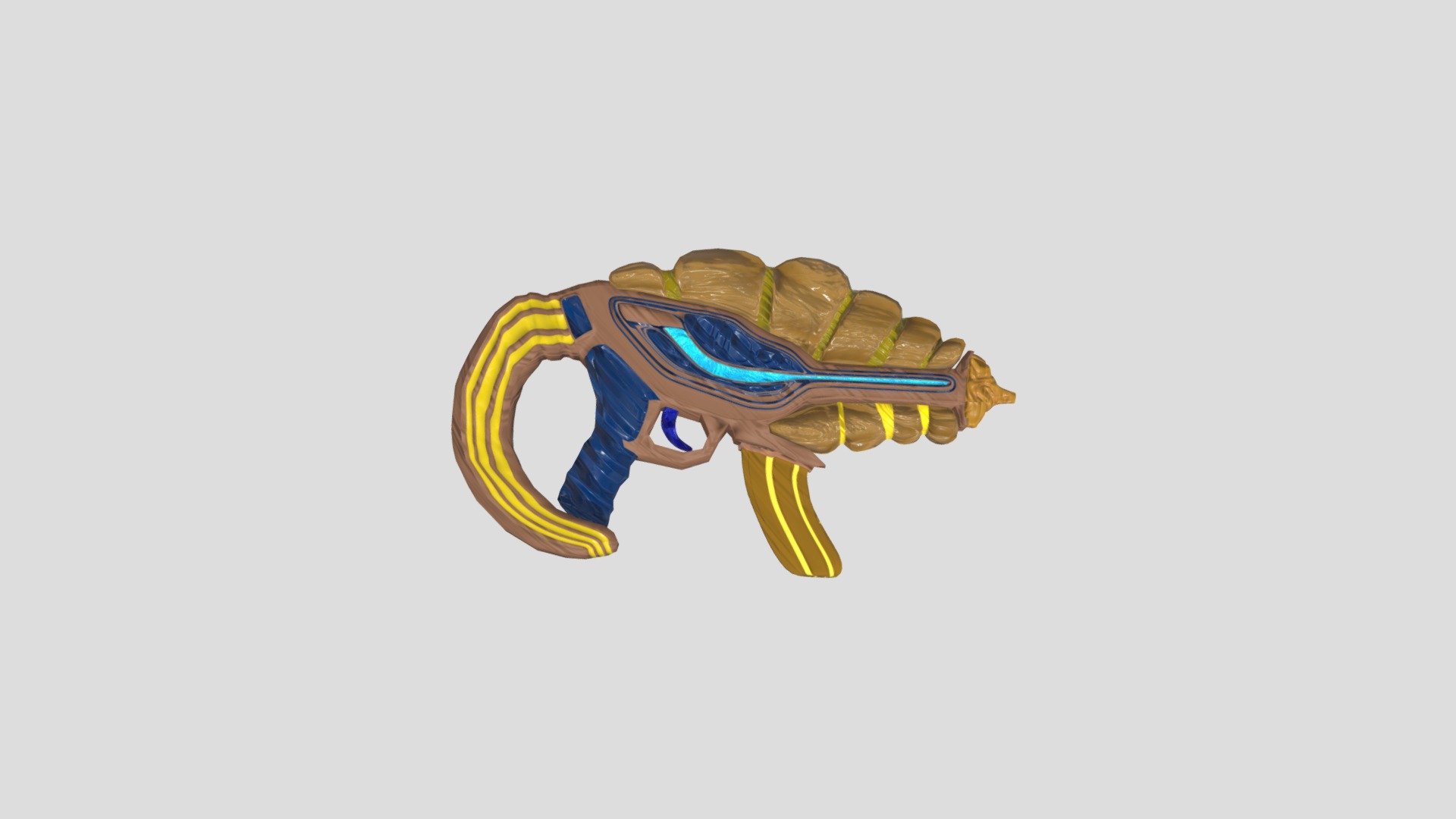 Croissant Blaster V2 - 3D model by Solydros [f9cb48b] - Sketchfab