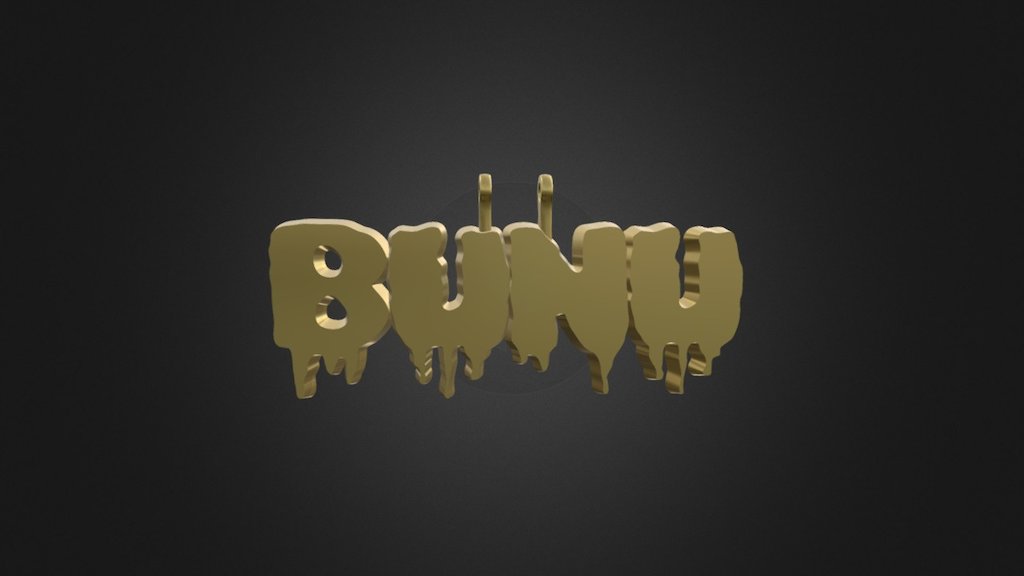 BUNU Dripping Pendant - 3D model by Capture It In 3D (@CaptureMeIn3D ...
