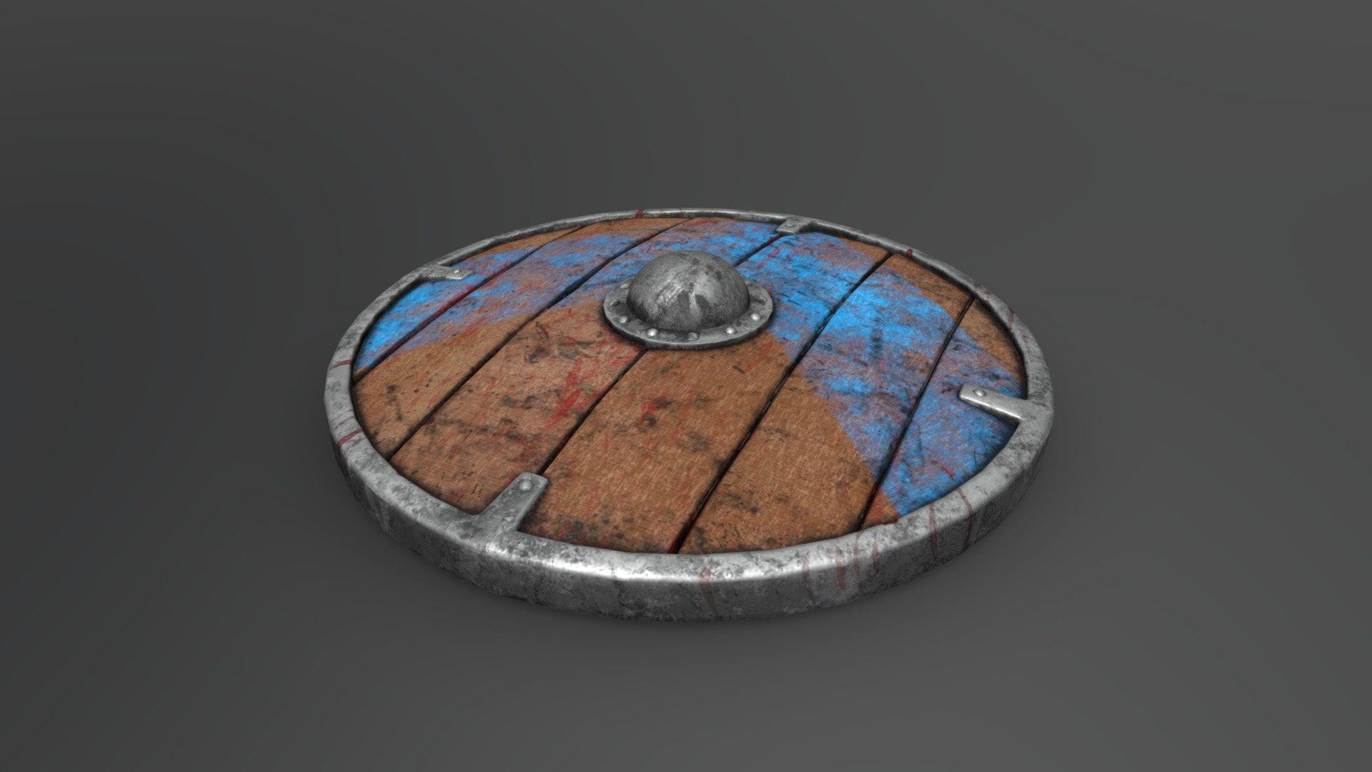 Viking shield - 3D model by Jesús Lissen (@jesus.lissen98) [f9cbdf1 ...