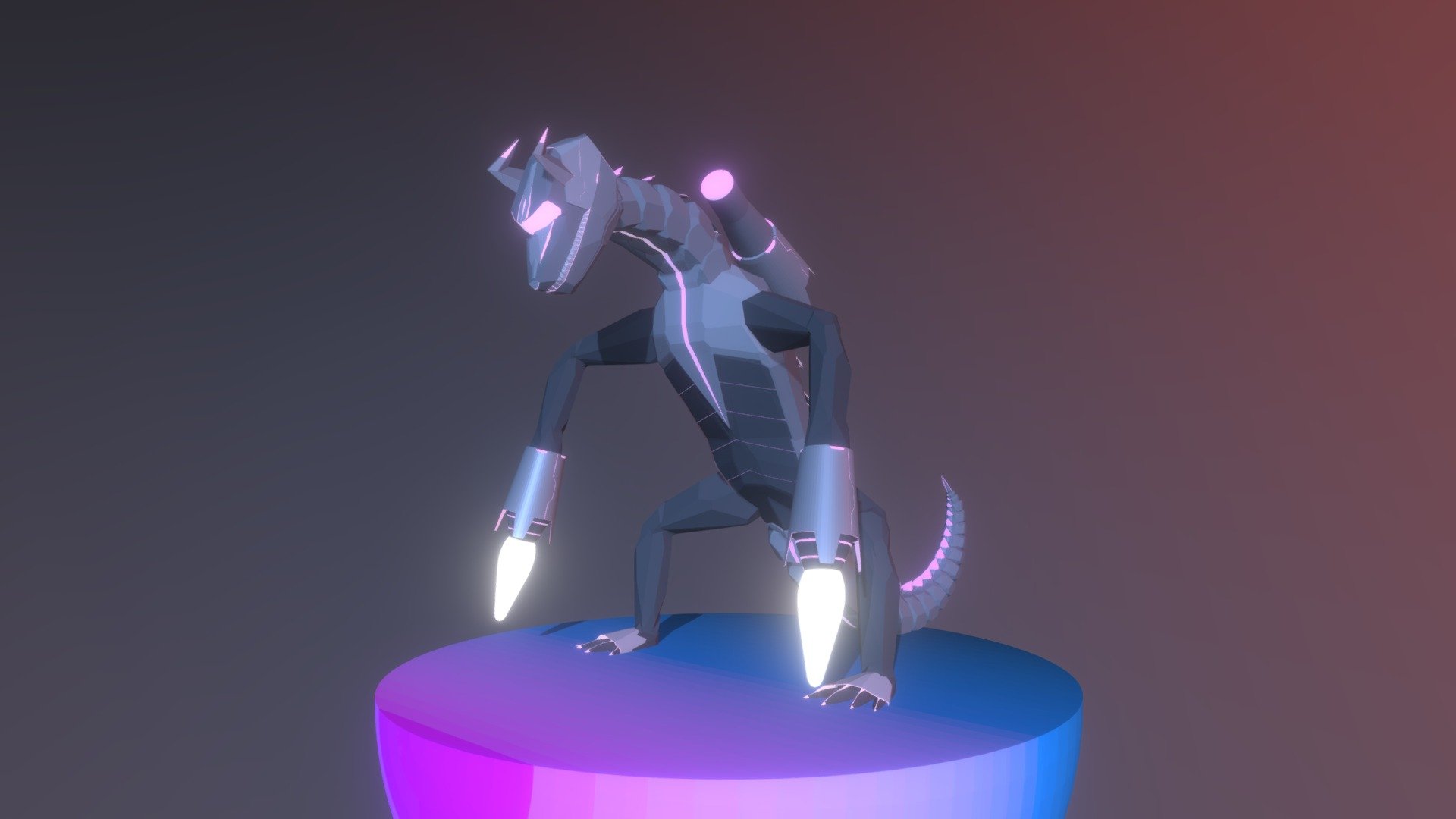 IntronHawk - thruster gragon - 3D model by CricketCai (@25caih ...