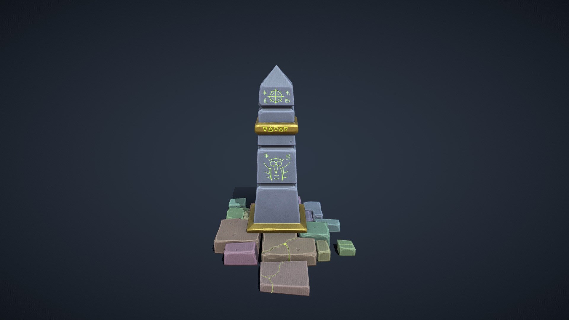 Obelisk_2_0_low - Download Free 3D model by Newcreator (@newcreator66 ...