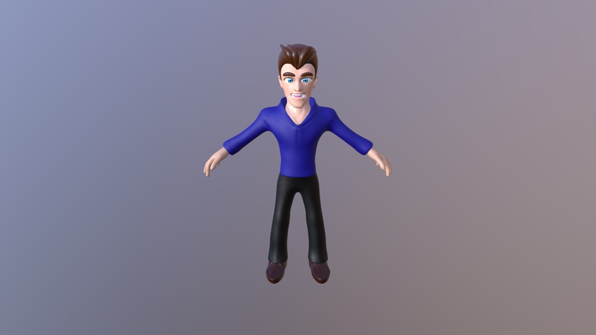 A Guy - 3D model by EPascalau [f9cd700] - Sketchfab