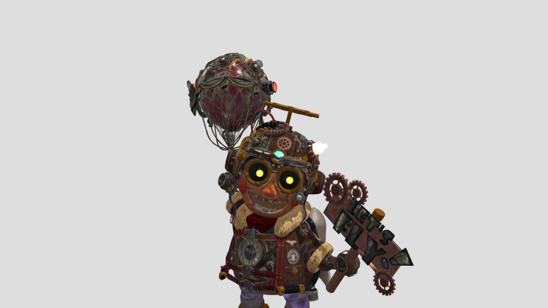Jetpack Balloon Boy - Download Free 3D model by OrangeSauceu [f9cff3c ...