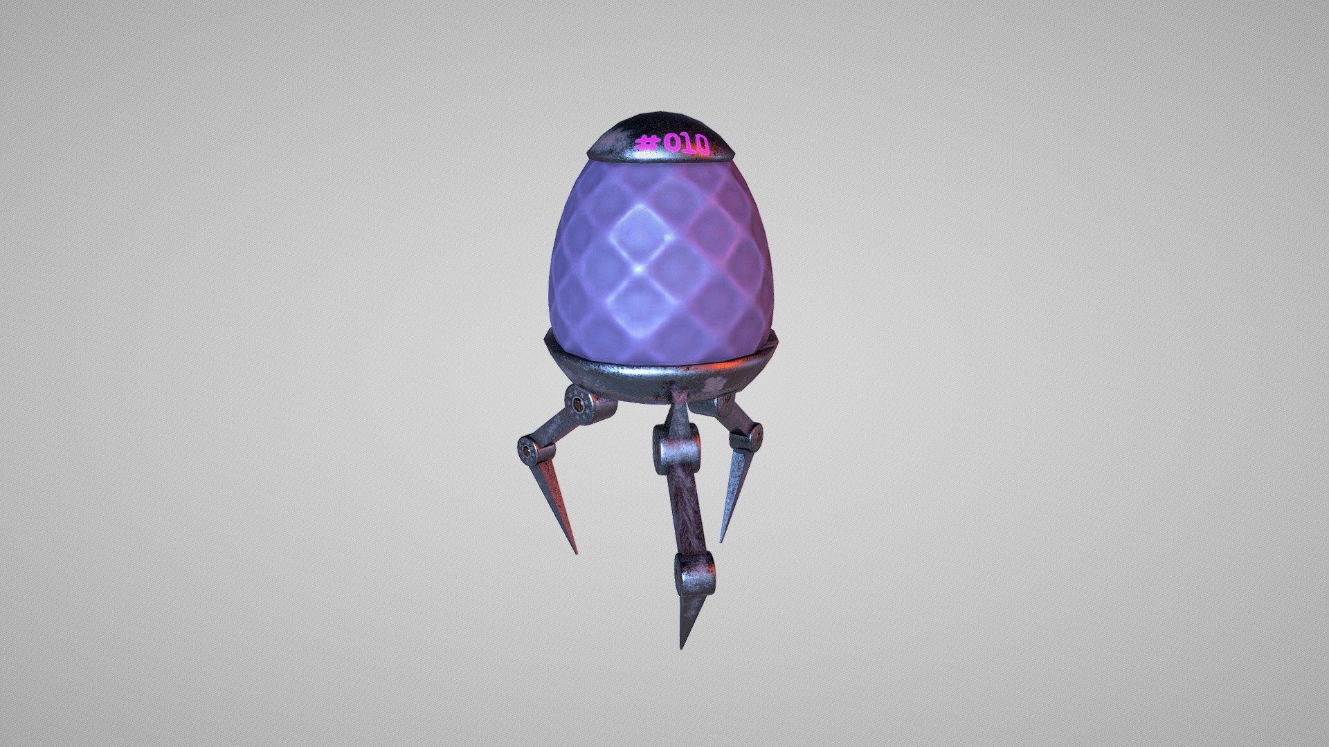 Easter egg - 3D model by old_cyborg [f9d06a5] - Sketchfab