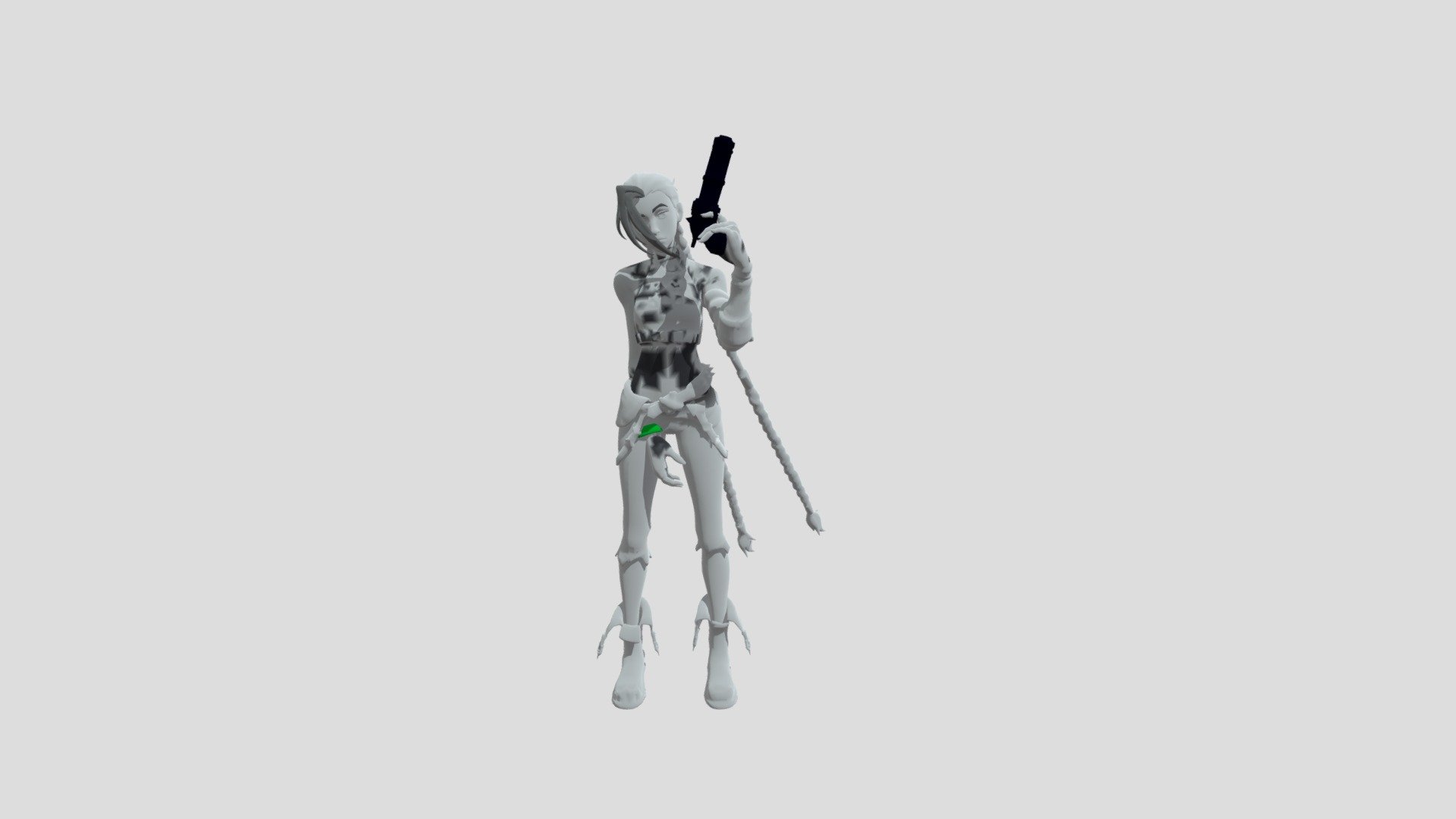 Jinx Pose - 3D model by nilitofernandez26 [f9d21d8] - Sketchfab