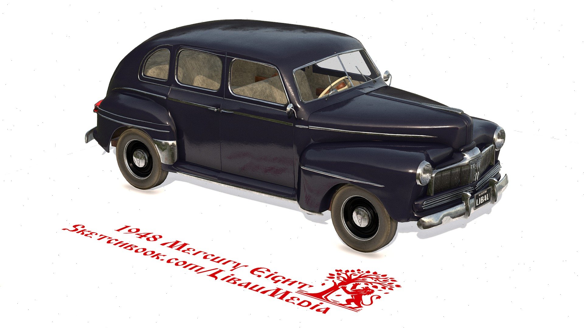 Almost 1948 Mercury - Download Free 3D model by Libau Media ...