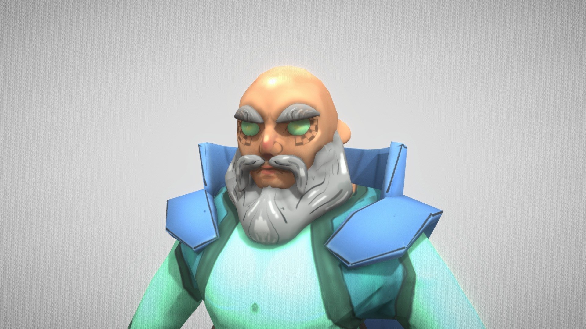 The Master Wizard - 3D model by saleh (@sfarahel) [f9d3576] - Sketchfab