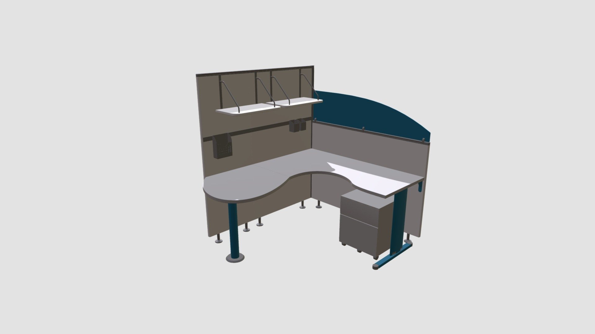 office desk - Buy Royalty Free 3D model by Evermotion [f9d3adc ...
