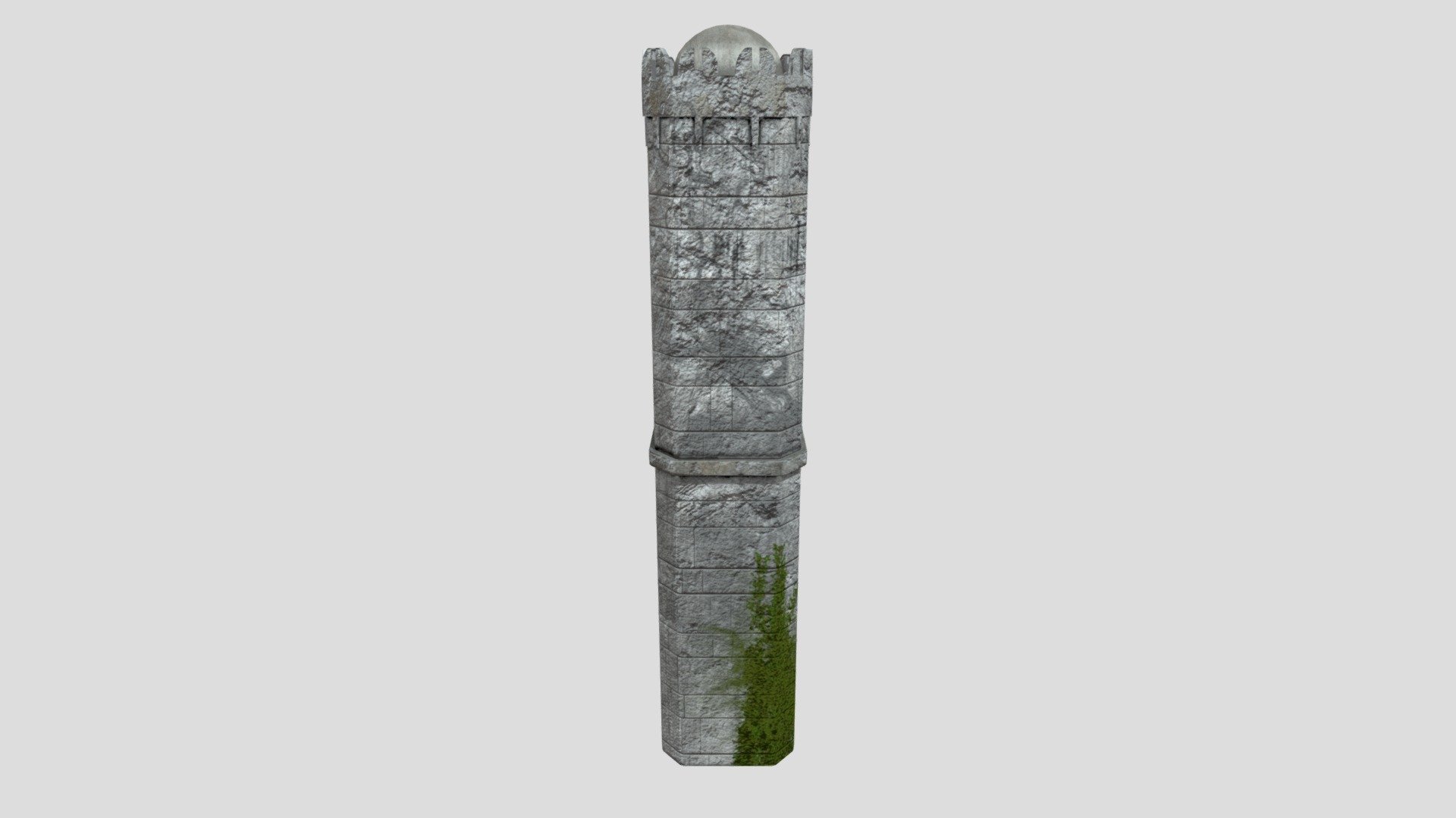 Gondorian Wall Tower - Download Free 3D model by robscholten (@robbert ...