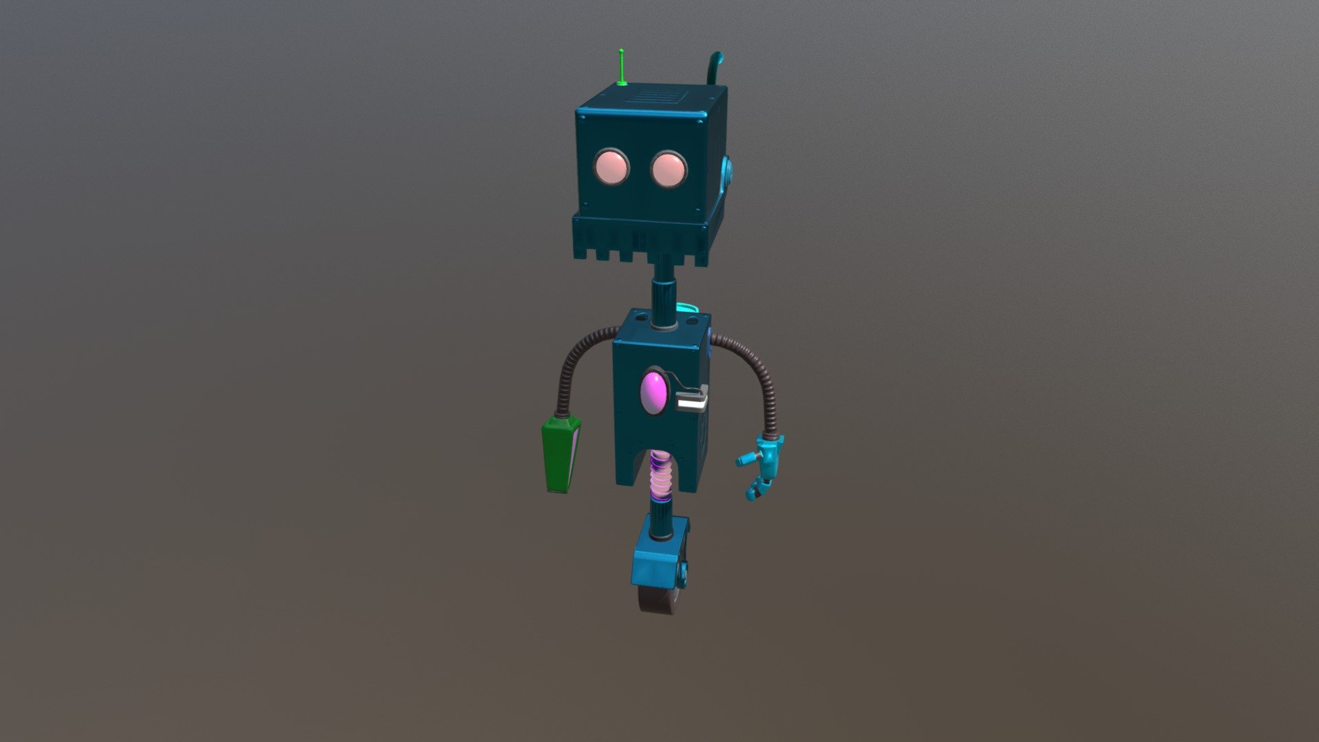 Robot Texture - 3D model by Rosaline Aurora (@RosalineAurora) [f9d6a90 ...