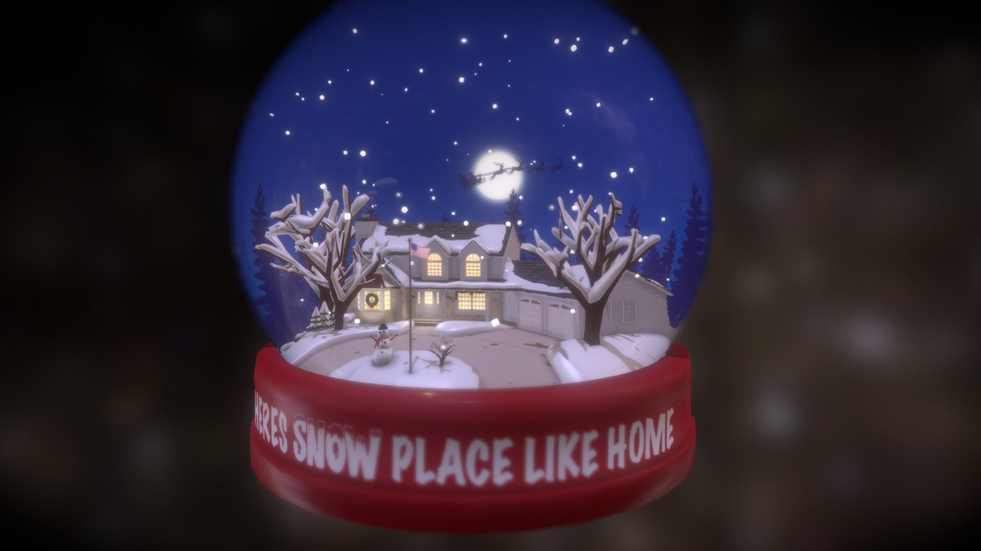 Snow Place Like Home - 3D model by Daddio D (@despirito_Steve) [f9d77f4 ...