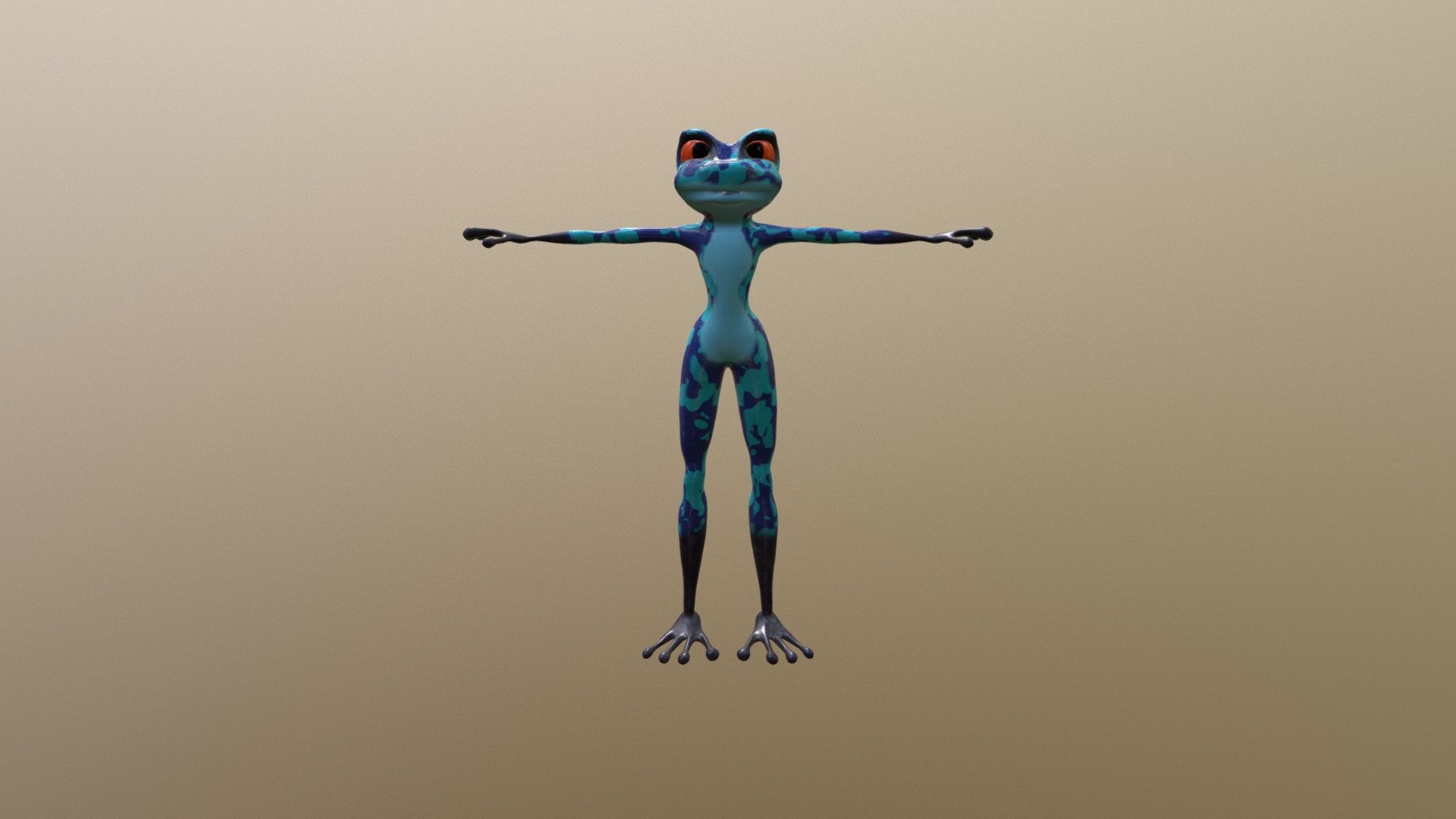 HumanoidFrog - 3D model by RogerMayer [f9d7ff5] - Sketchfab