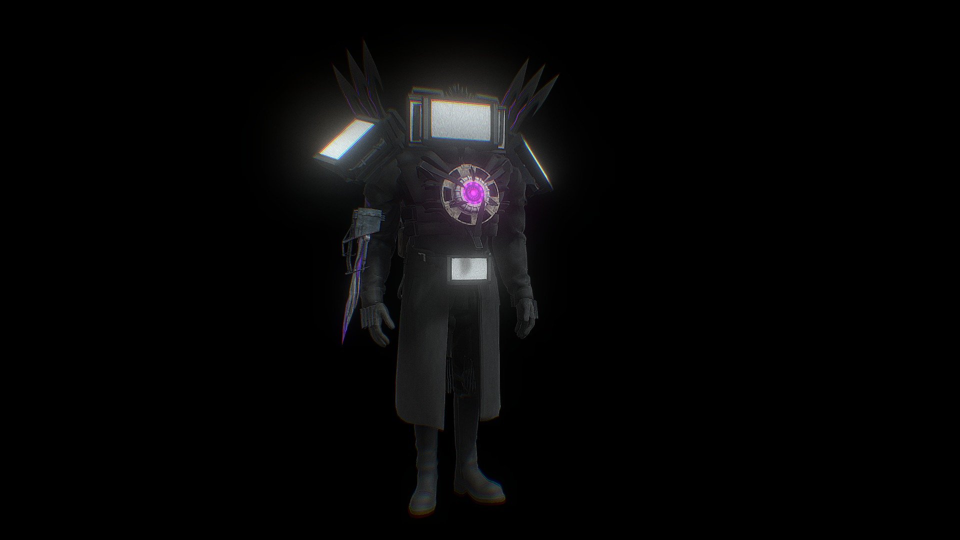 Upgraded Titan Tv Man - Download Free 3D model by John doe (@ImJohnDoe ...