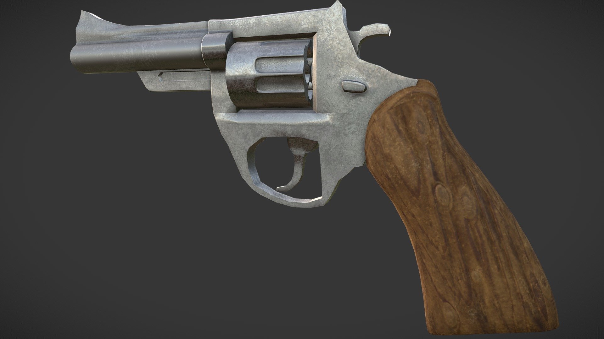 Revolver - 3D model by Gianfranco.Marti [f9de3ea] - Sketchfab