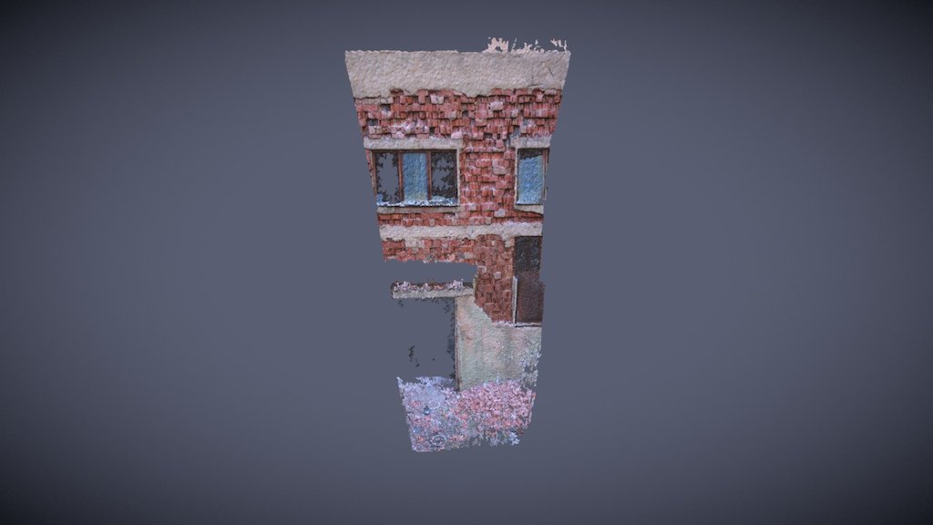 Textura fatada industriala/Industrial Facade - 3D model by docT ...
