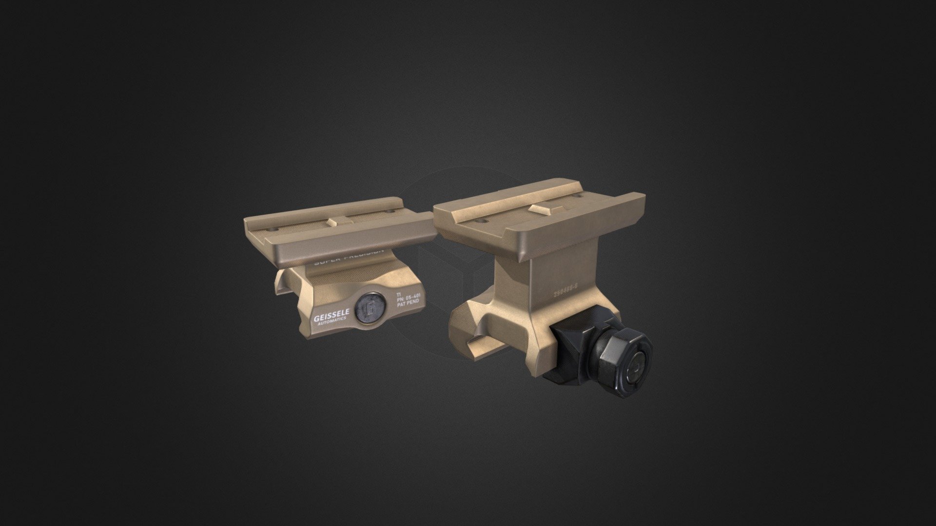 Super Precision T1 Mount - Buy Royalty Free 3D model by Akinaro ...
