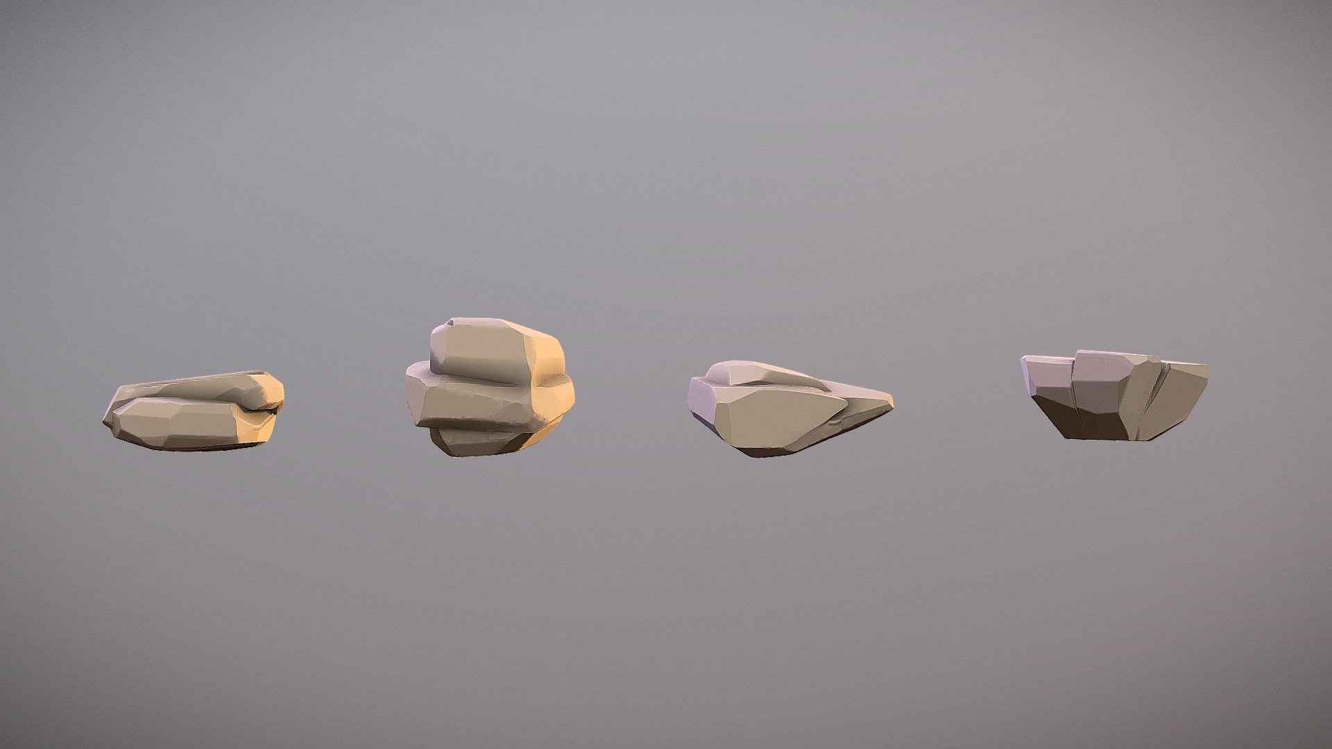 small rocks - 3D model by bojnaSpectarium [f9dfac0] - Sketchfab