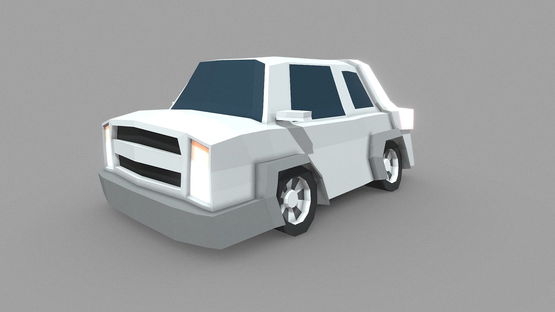 Low-Poly Toon SUV - Download Free 3D model by Jumping Jax (@JumpingJax ...