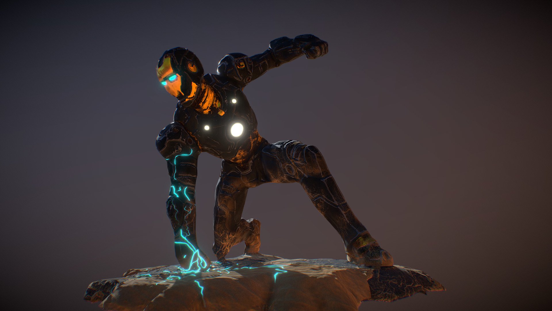 Magnetic Man - 3D model by sarkamari (@r.sarkamari) [f9e07b4] - Sketchfab