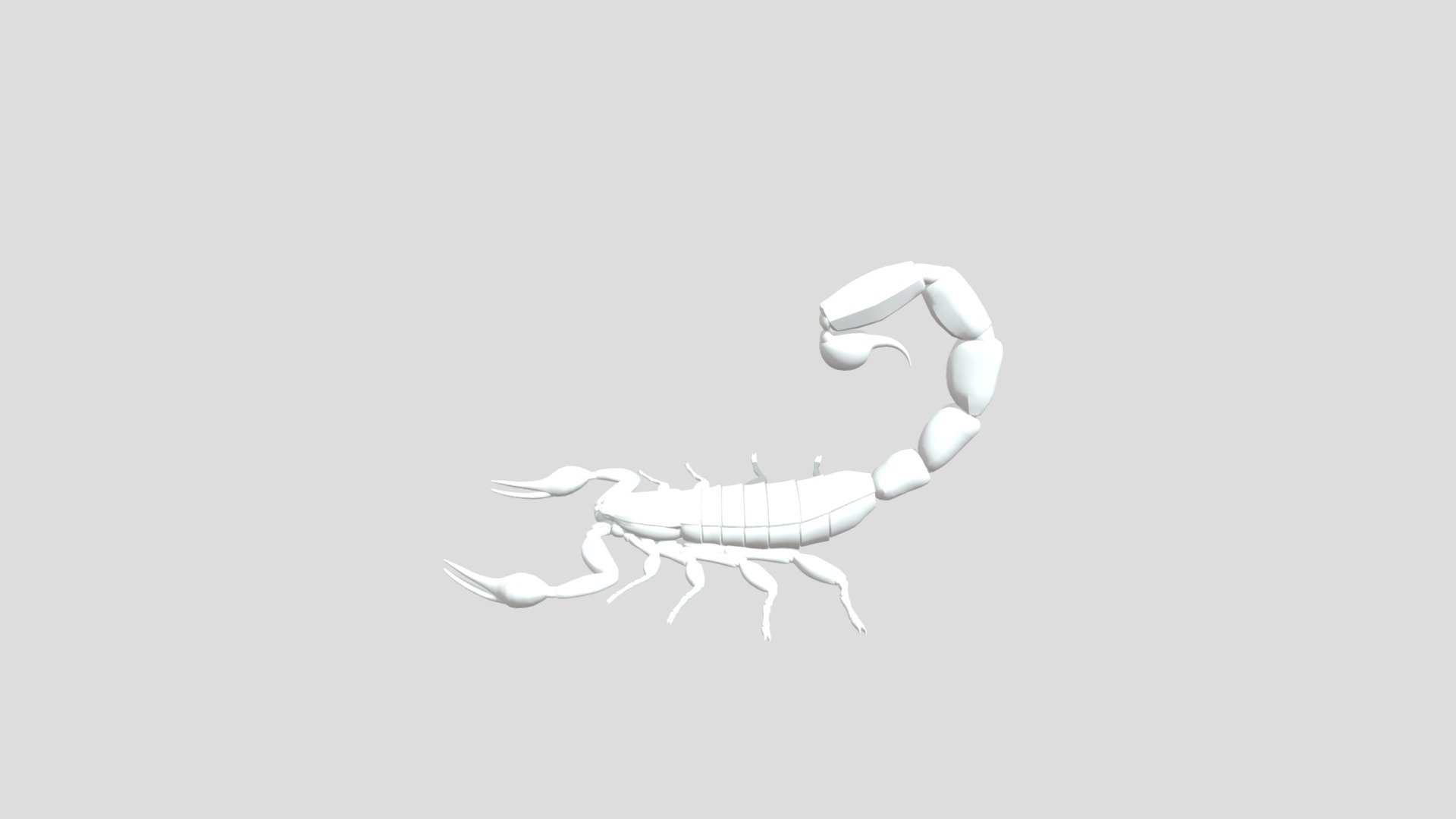 Scorpion low Poly - 3D model by romsav (@romsavoure) [f9e22bb] - Sketchfab