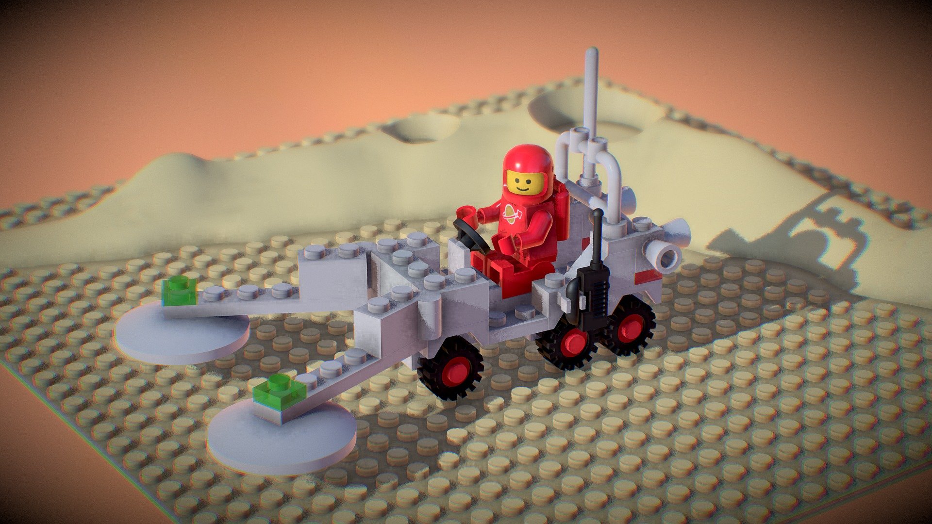 LEGO Space Mineral Detector - Download Free 3D model by HansWurschd ...