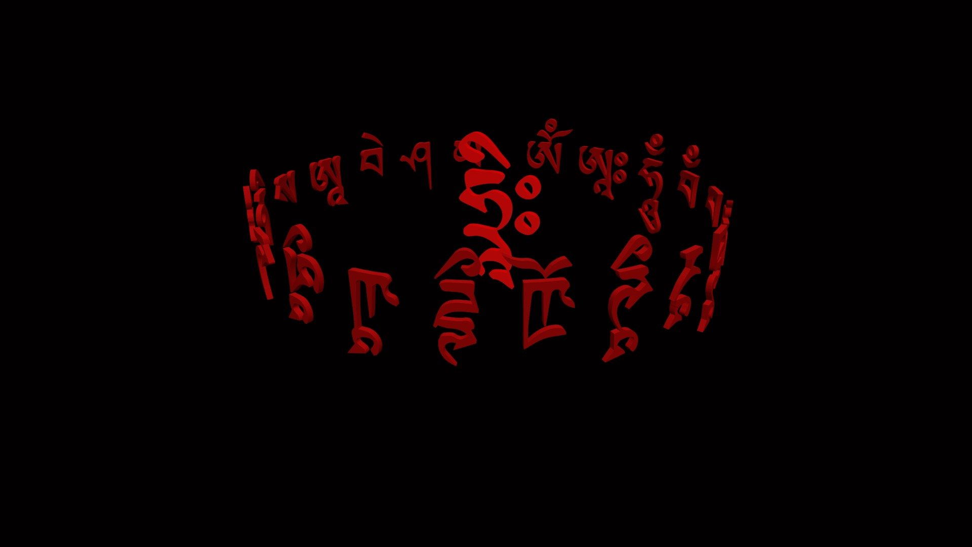 Krodhikali Mantra Wheel - 3D model by Nalanda Translation Committee ...