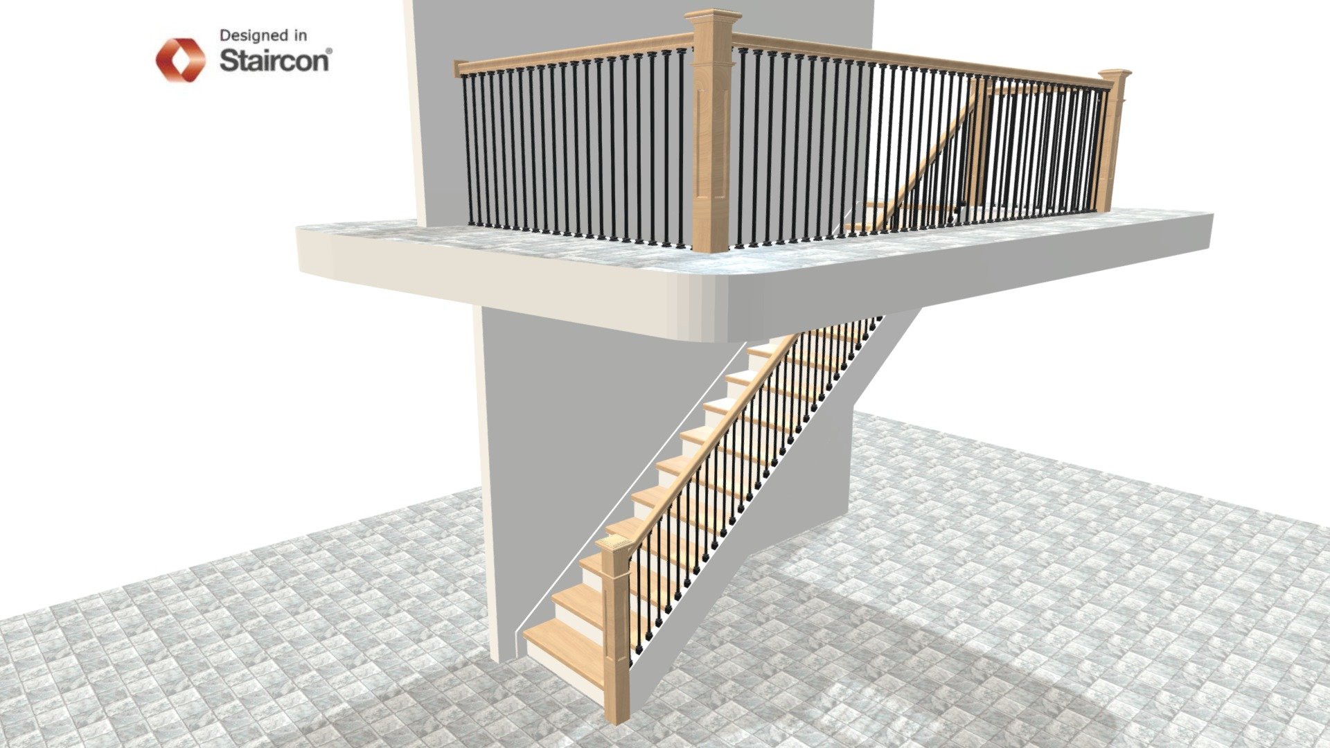 PTP-6010-Base Shoe - 3D model by 3D Software for Stair Design and ...