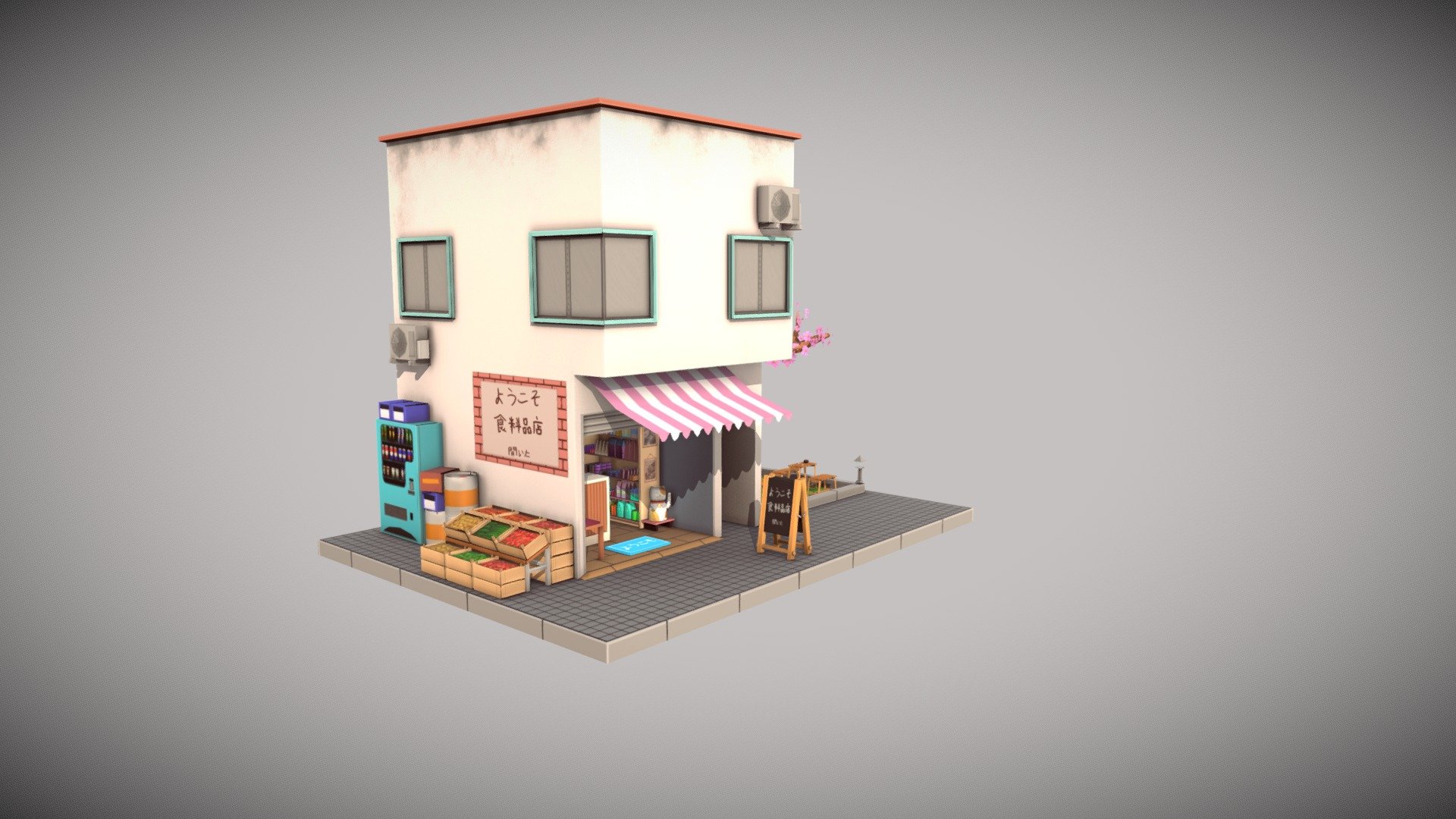 building - 3D model by NerdOnATrain [f9e55f1] - Sketchfab