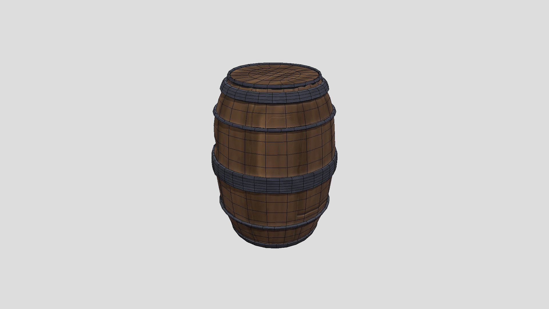 Sea Of Thieves Barrel | Fanart | For University - 3D model by Joshua ...