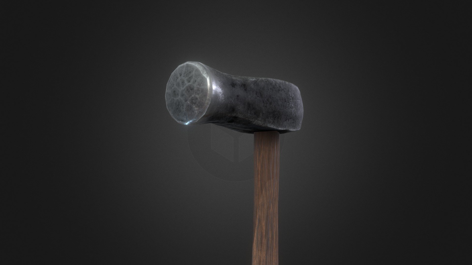 Blacksmith Hammer - 3D model by Drabnor [f9e56fd] - Sketchfab