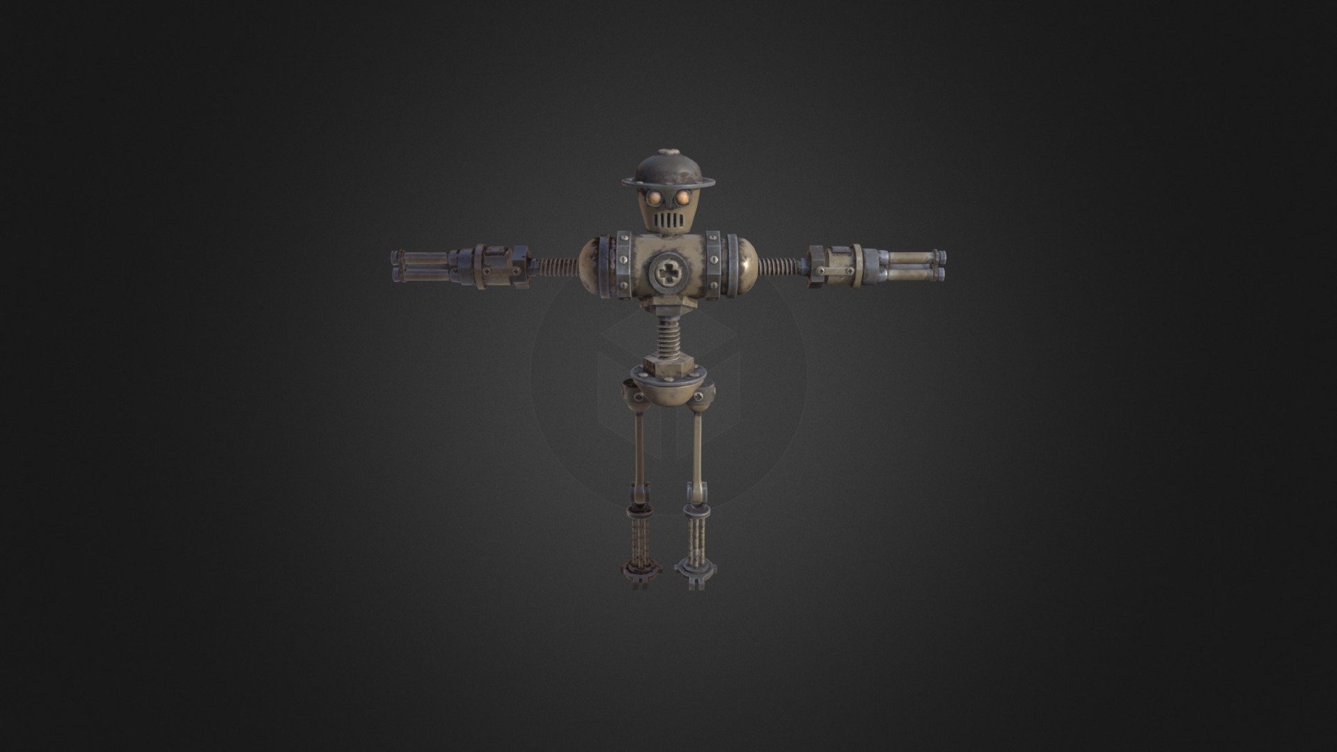 Bolt Bot - 3D model by josephworks [f9e5db9] - Sketchfab