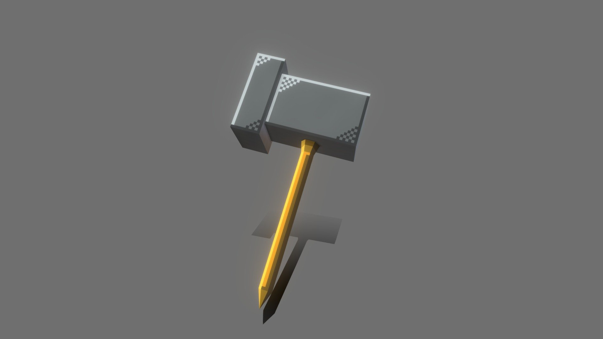 Hammer - 3D model by Duxdevgames (@theduxdev) [f9e7837] - Sketchfab