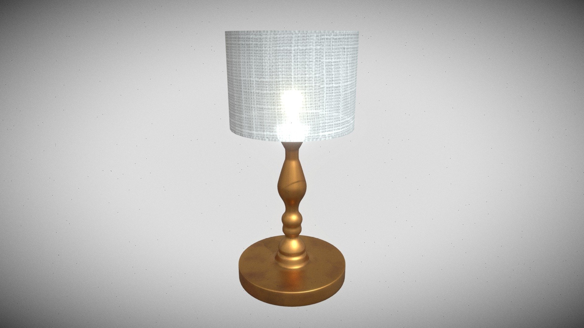 Vintage Table Lamp - Download Free 3D model by Kitty (@Quincy8 ...
