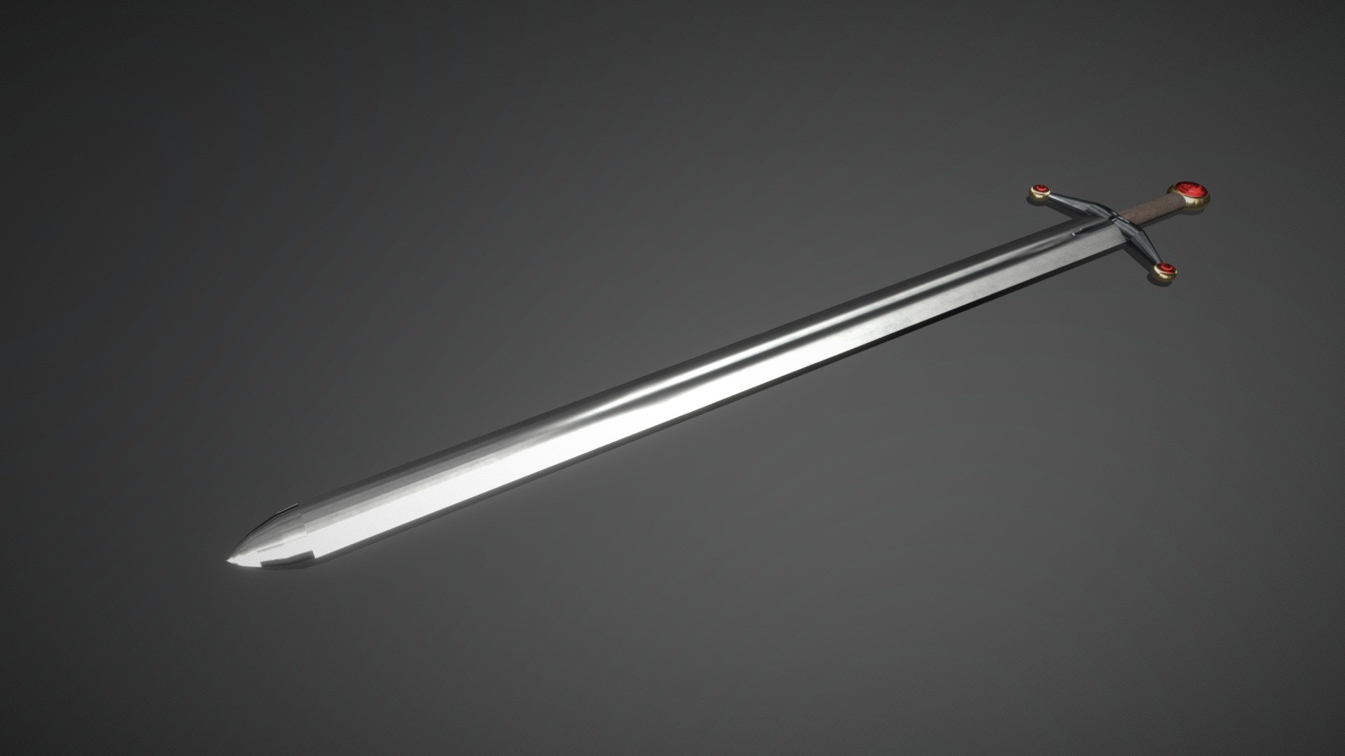 Silver Sword Original (2017) - 3D model by Myaskill [f9e8f28] - Sketchfab
