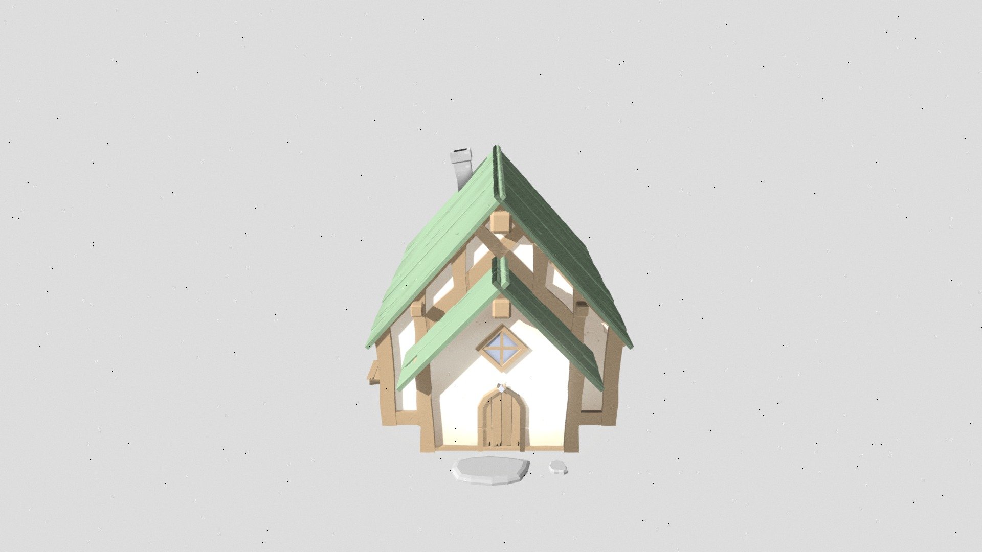 chata_mysliwej - 3D model by Patrycja Pasławska (@pieczarka) [f9e9ccd ...