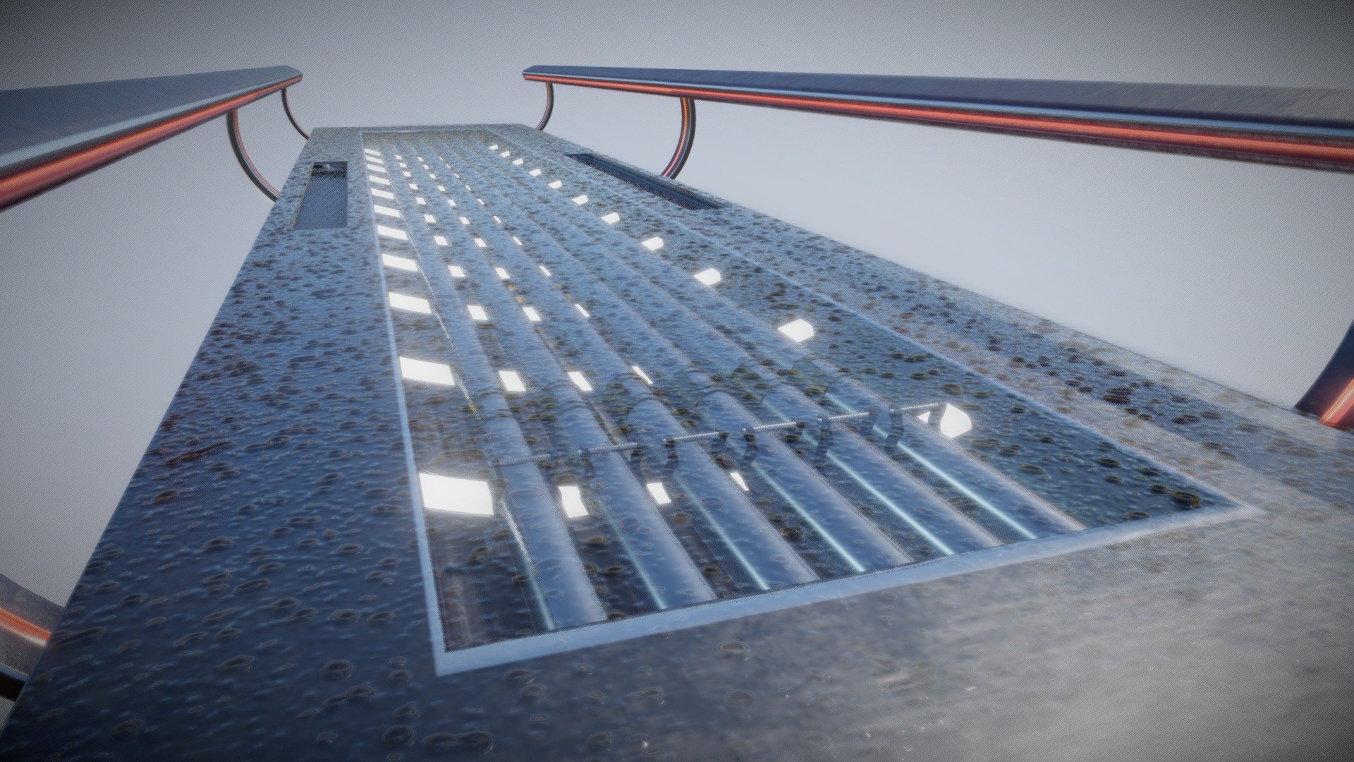 Walkway Long - 3D model by Mughz (@SmashTeen) [f9eb5b7] - Sketchfab