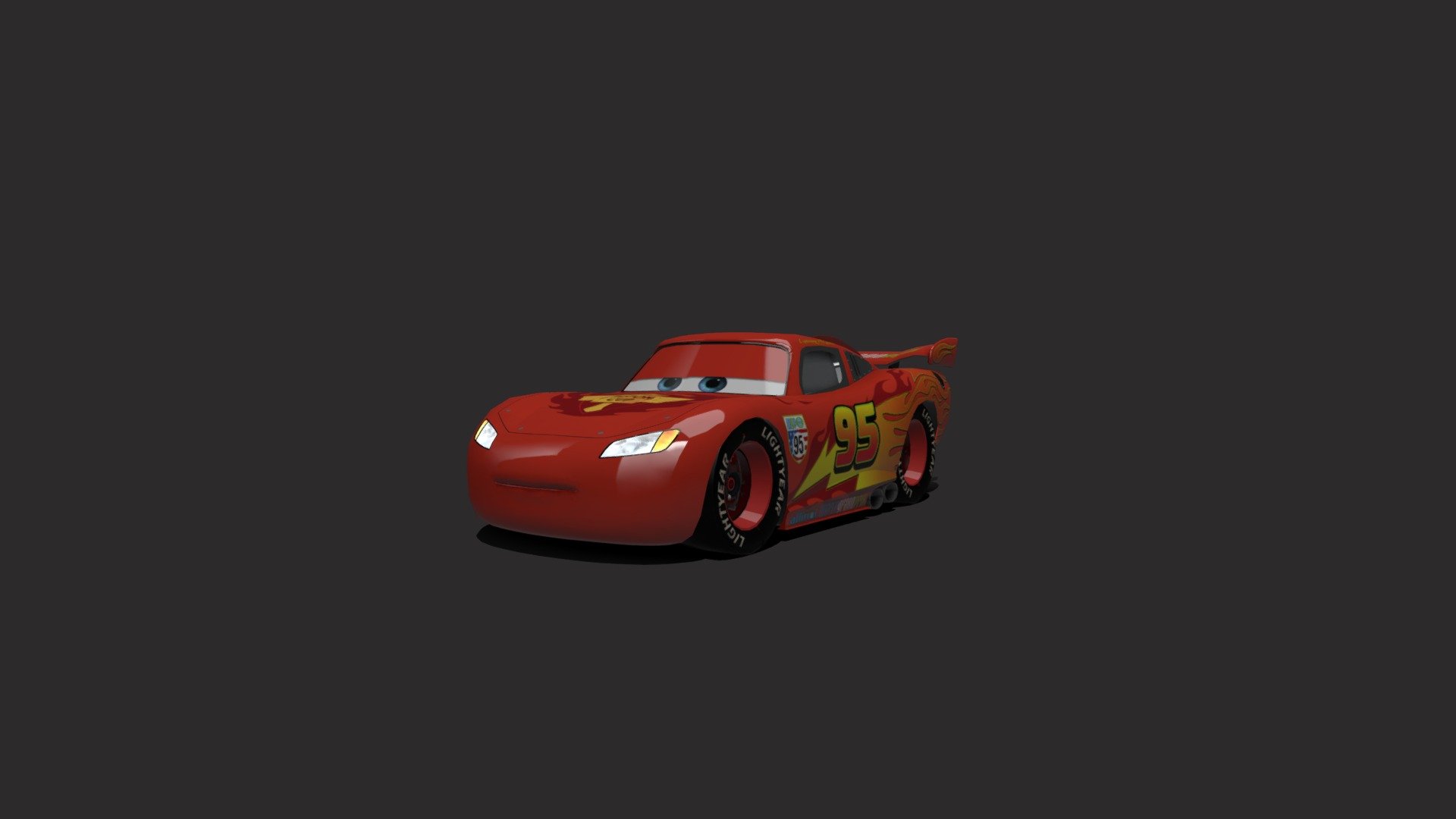 WGP Lightning McQueen Cars 2 - Download Free 3D model by Relâmpago ...