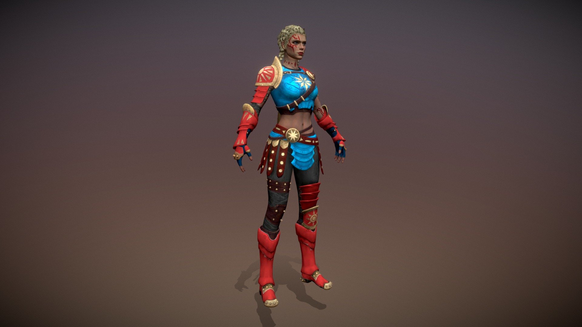 Captain Marvel Alternative - 3D model by Sirris [f9edb8c] - Sketchfab
