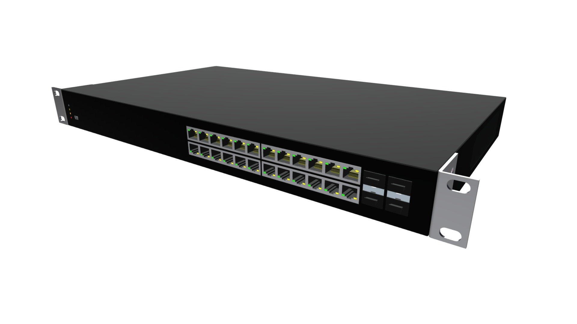 24 Way Network Switch - Buy Royalty Free 3D model by cavicom ...