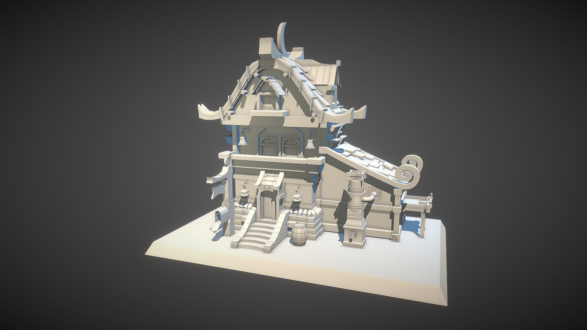 house fbx - 3D model by dheena.animator [f9ef455] - Sketchfab