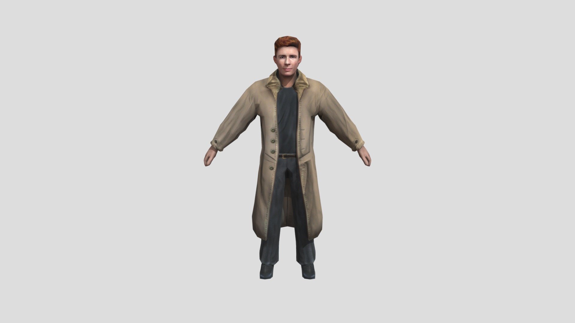Rick Astley with Armature - 3D model by whatisupstudiosponsor [f9f01ac ...